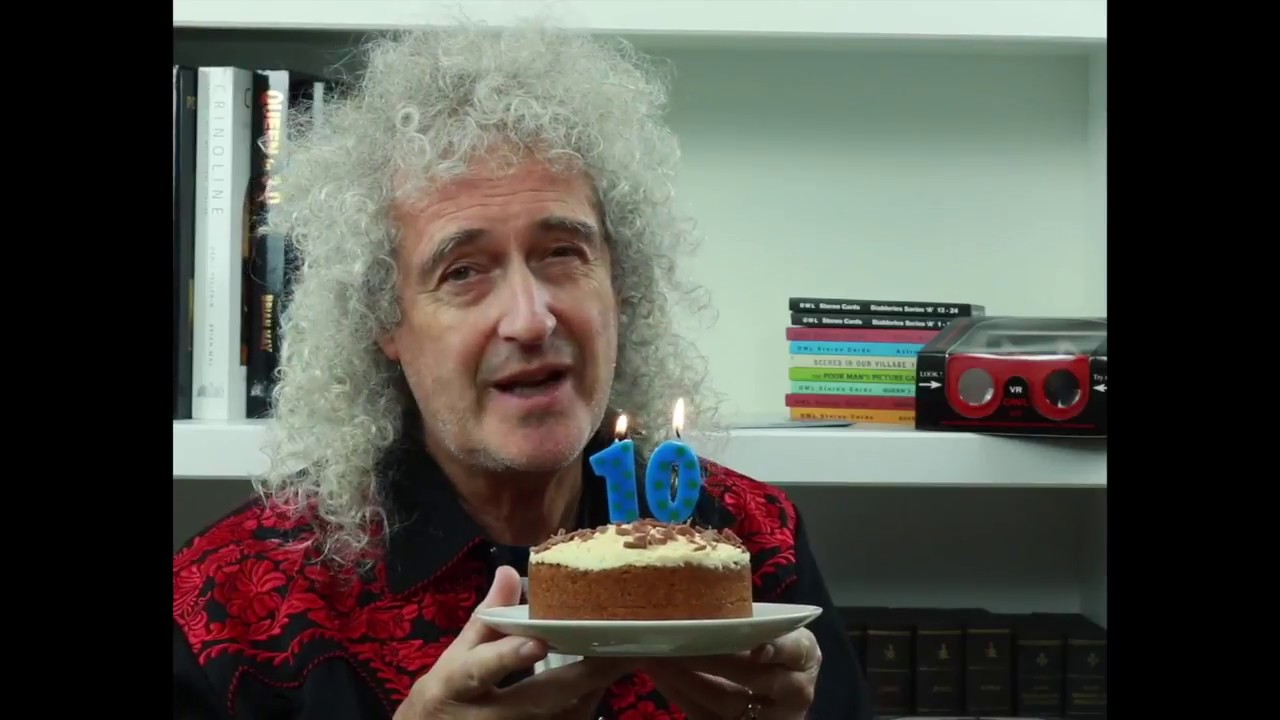Brian May: Happy 10th Birthday to new London Stereoscopic Company 28/03 ...