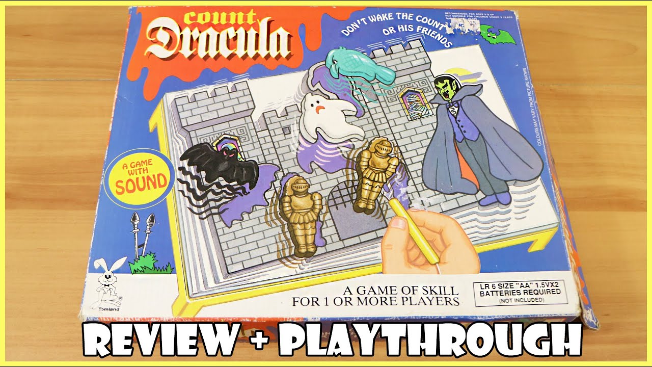 Count Dracula Board Game Review & Playthrough! | Board Game Night - YouTube