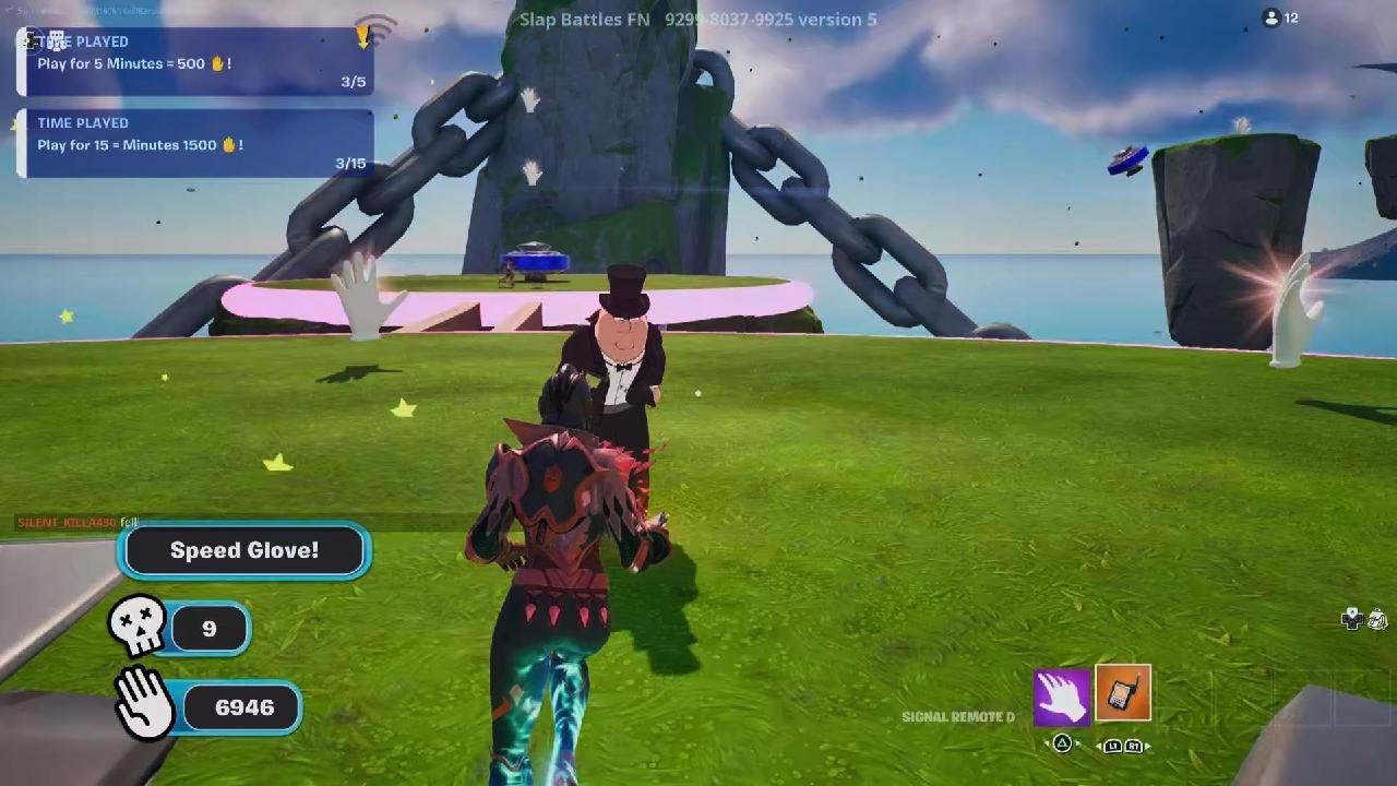 Fortnite X Roblox Slap Battles 🥳😱🔥 - YouTube