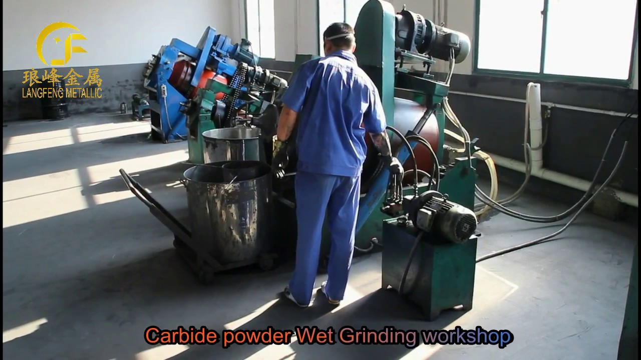 Ticn powder wet grinding workshop, titanium carbide nitride powder ...