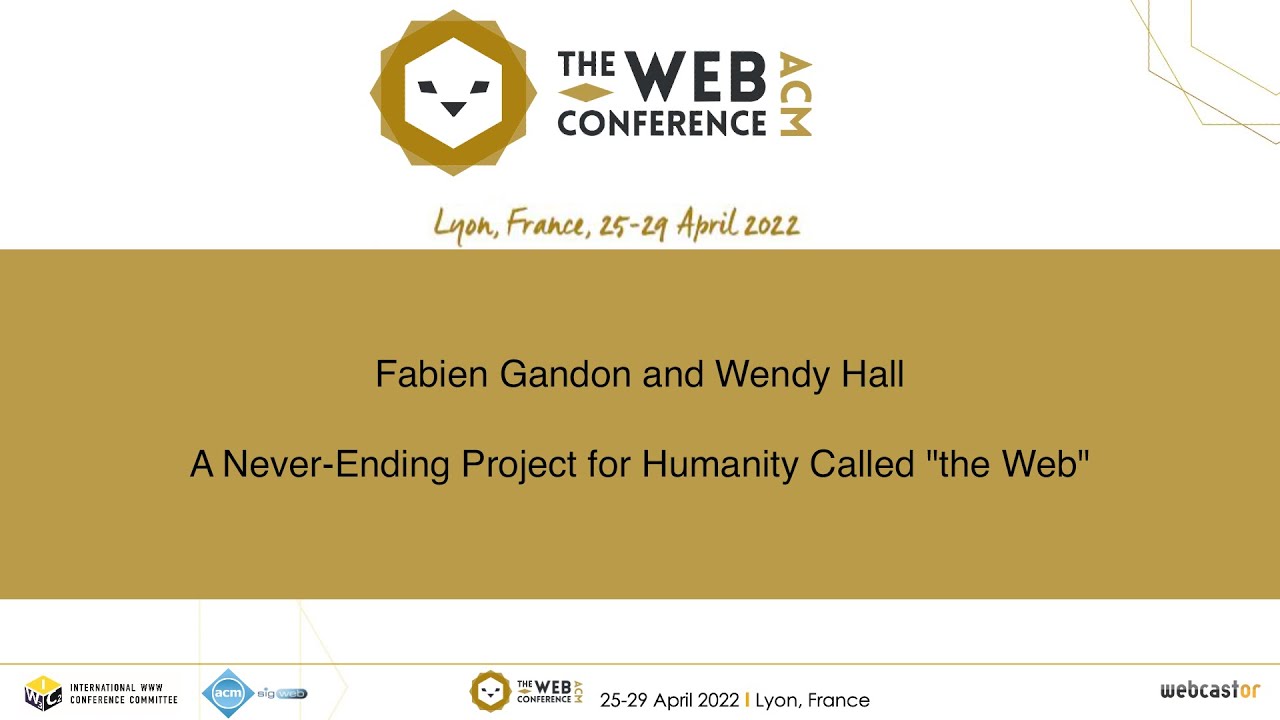 A Never-Ending Project for Humanity Called "the Web" - YouTube