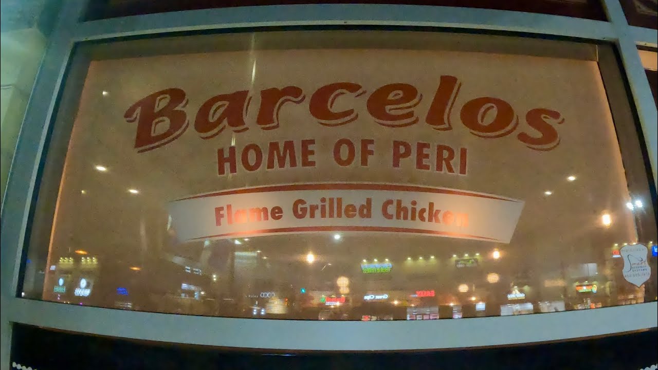Barcelos Flame grilled chicken restaurant - YouTube