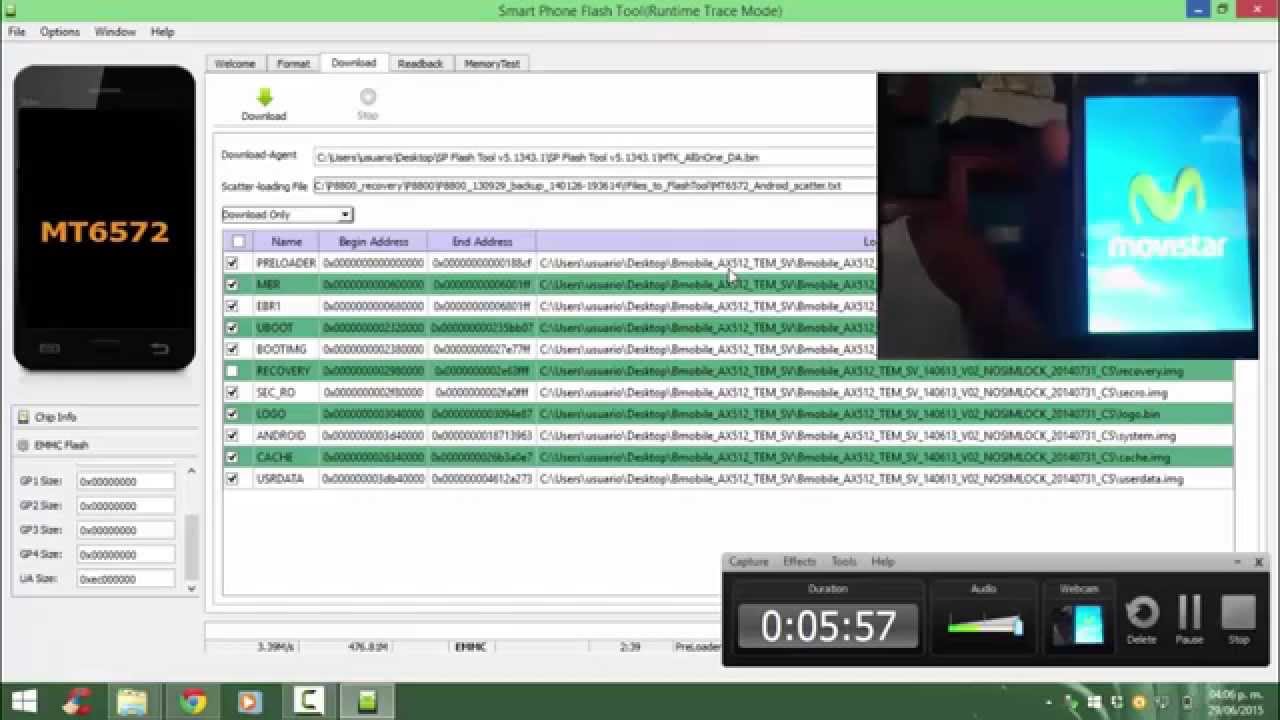 Rom Stock Bmobile AX512 | SP Flash Tool | ScrackMaster HD - YouTube