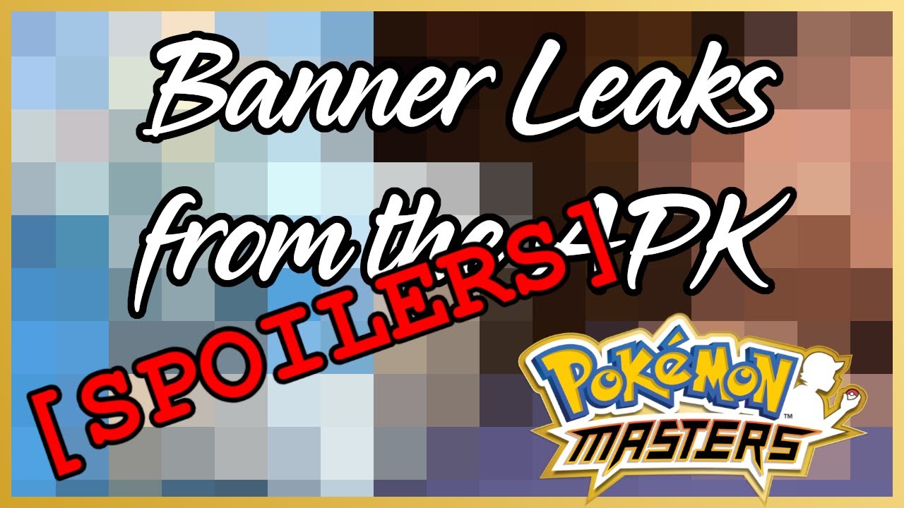 [SPOILERS] Pokemon Masters - Future banners found within the APK! - YouTube