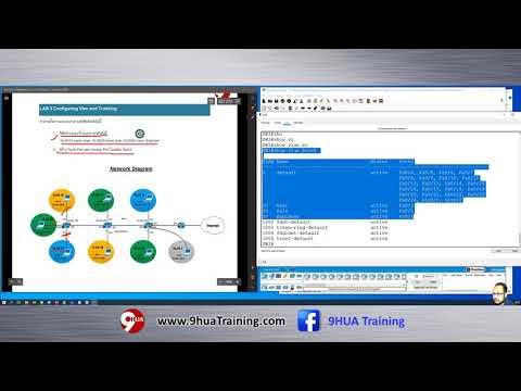 LAB 3 CONFIGURING VLAN AND TRUNKING - CCNA - YouTube