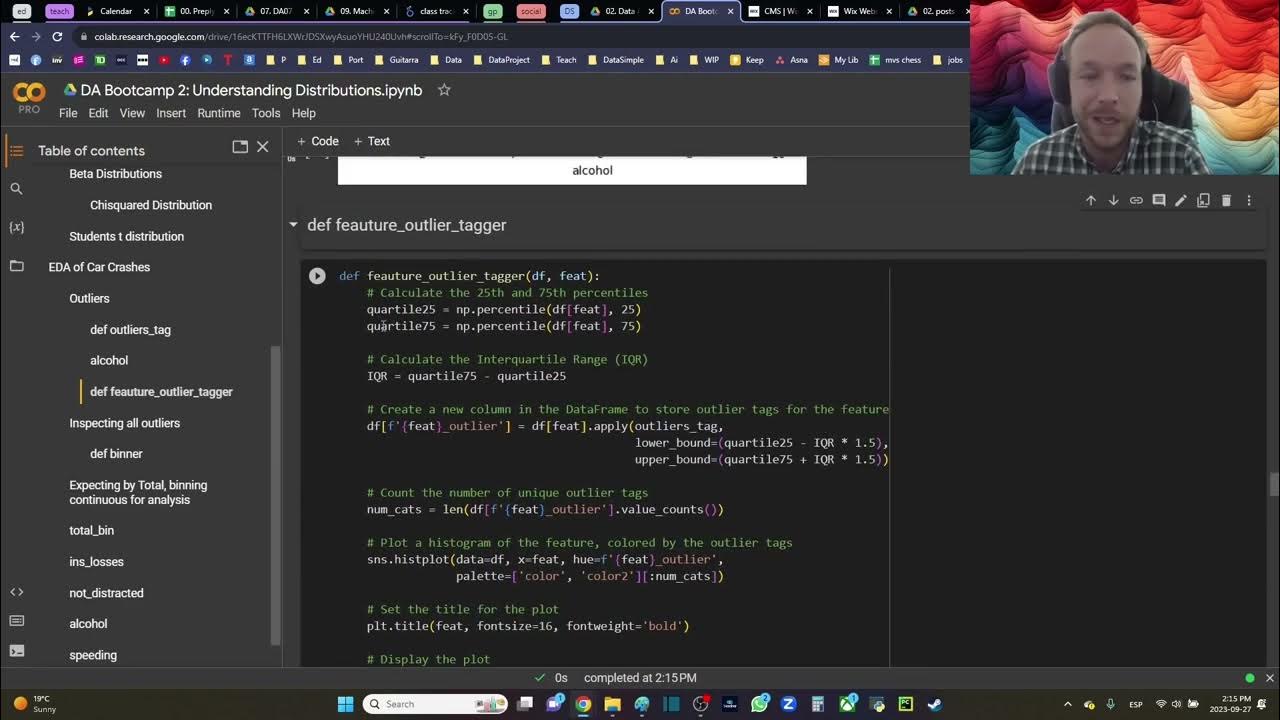 Python Data Analysis Bootcamp class 2 - 11 Understanding Distribution ...