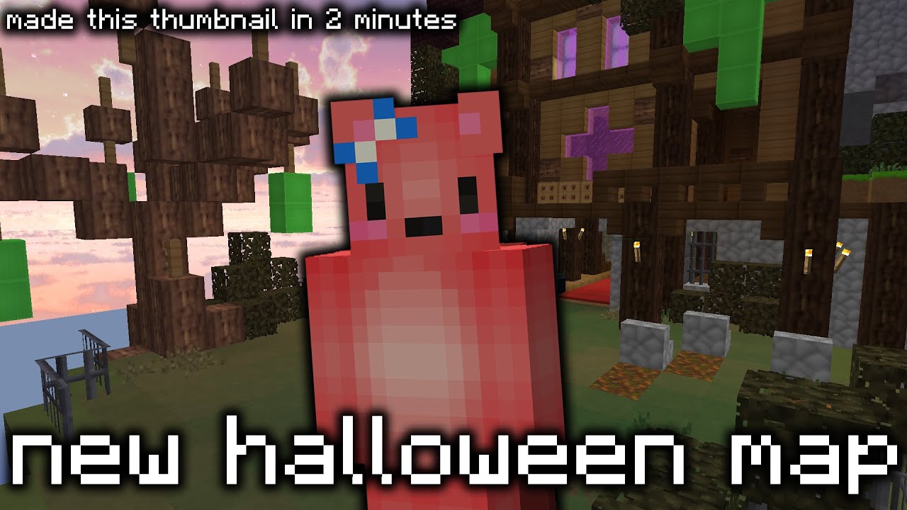 new bedwars halloween maps (hypixel bedwars) - YouTube