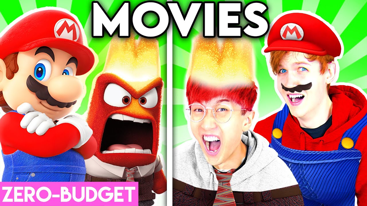 MOVIES WITH ZERO BUDGET! (INSIDE OUT 2, PAW PATROL, MINIONS, ZOOTOPIA ...