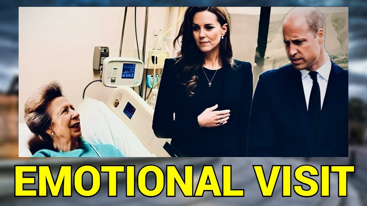 Princess Anne cries as Catherine Rushly visits her in hospital, showing ...