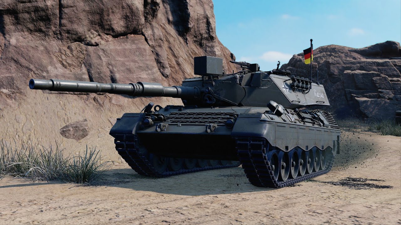 World of Tanks || Leopard 1A3 on Airfield - Platoon Gameplay - YouTube