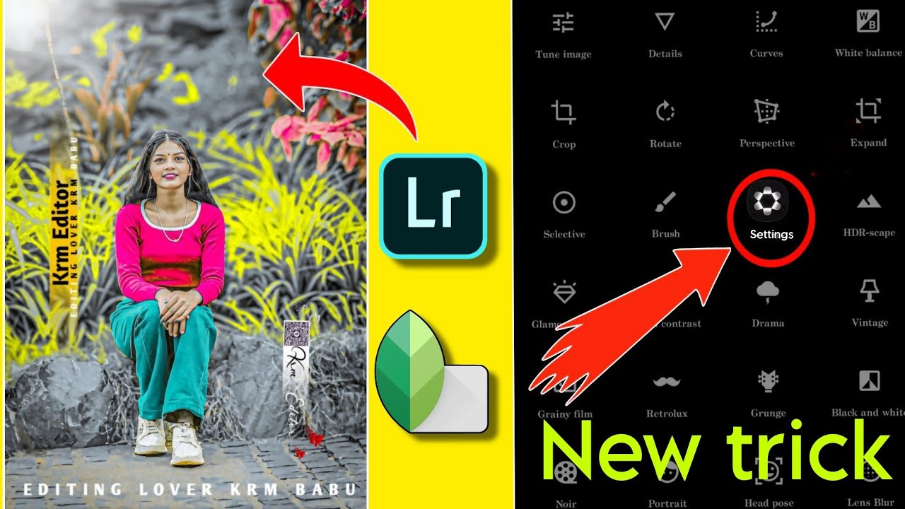 New Nagpuri Photo Editng Lightroom 😱Snapseed (2025) Nagpuri Photo Editng Kaise Kare 😱 @KRM ...