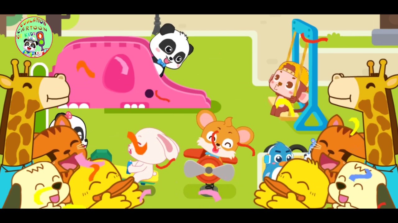 Education Cartoon For Kids-Babybus Cartoon-Kiki goes to the park- Kiki ...