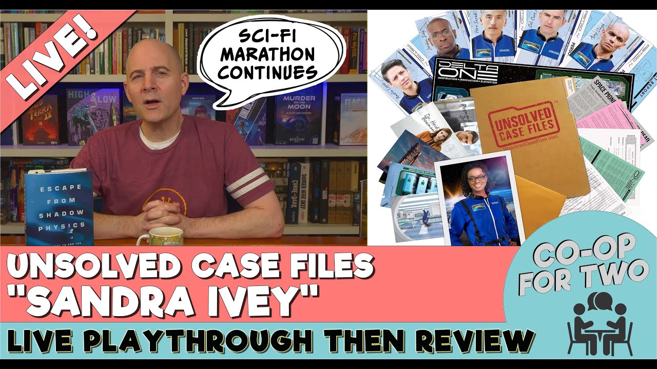 Unsolved Case Files - Sandra Ivey - Live play then review - PART 1 of 2 ...