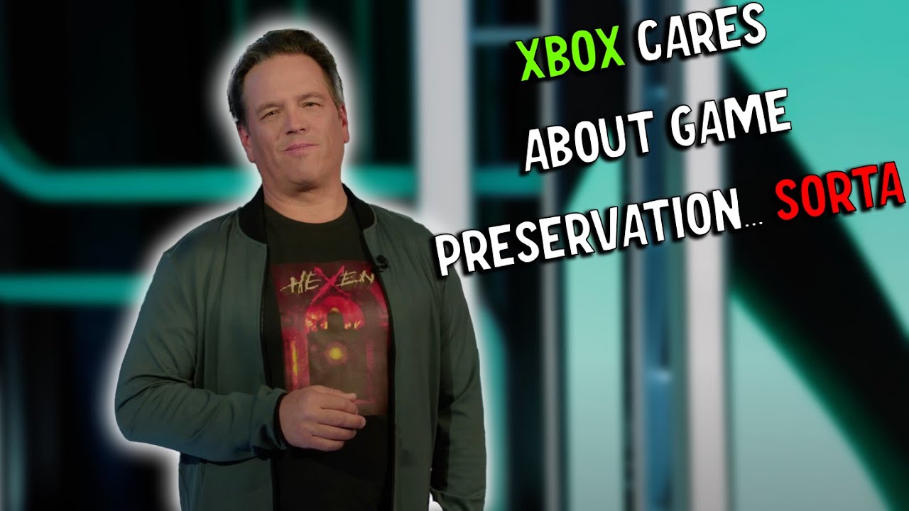 Xbox finally cares about Game Preservation? - YouTube