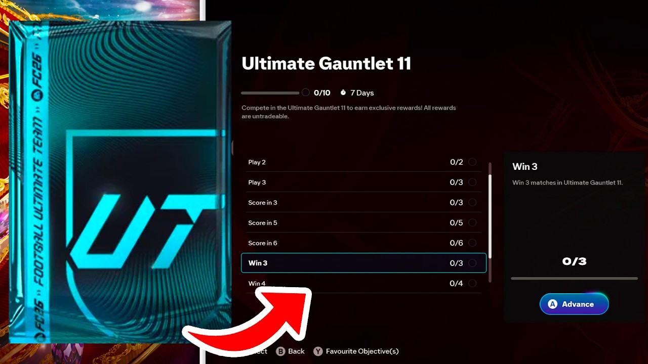 How to Complete Ultimate Gauntlet 11 Objectives in FC 26 Ultimate Team ...