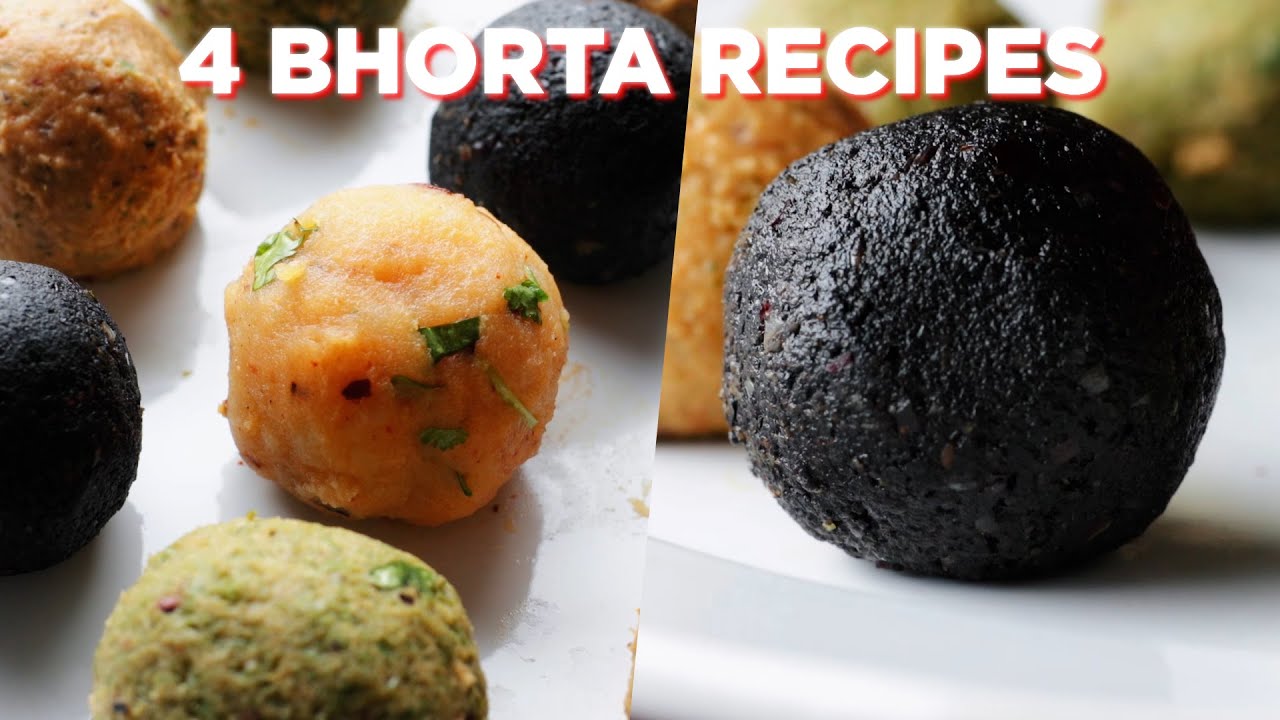 4 Mouthwatering Bhorta Recipes - YouTube