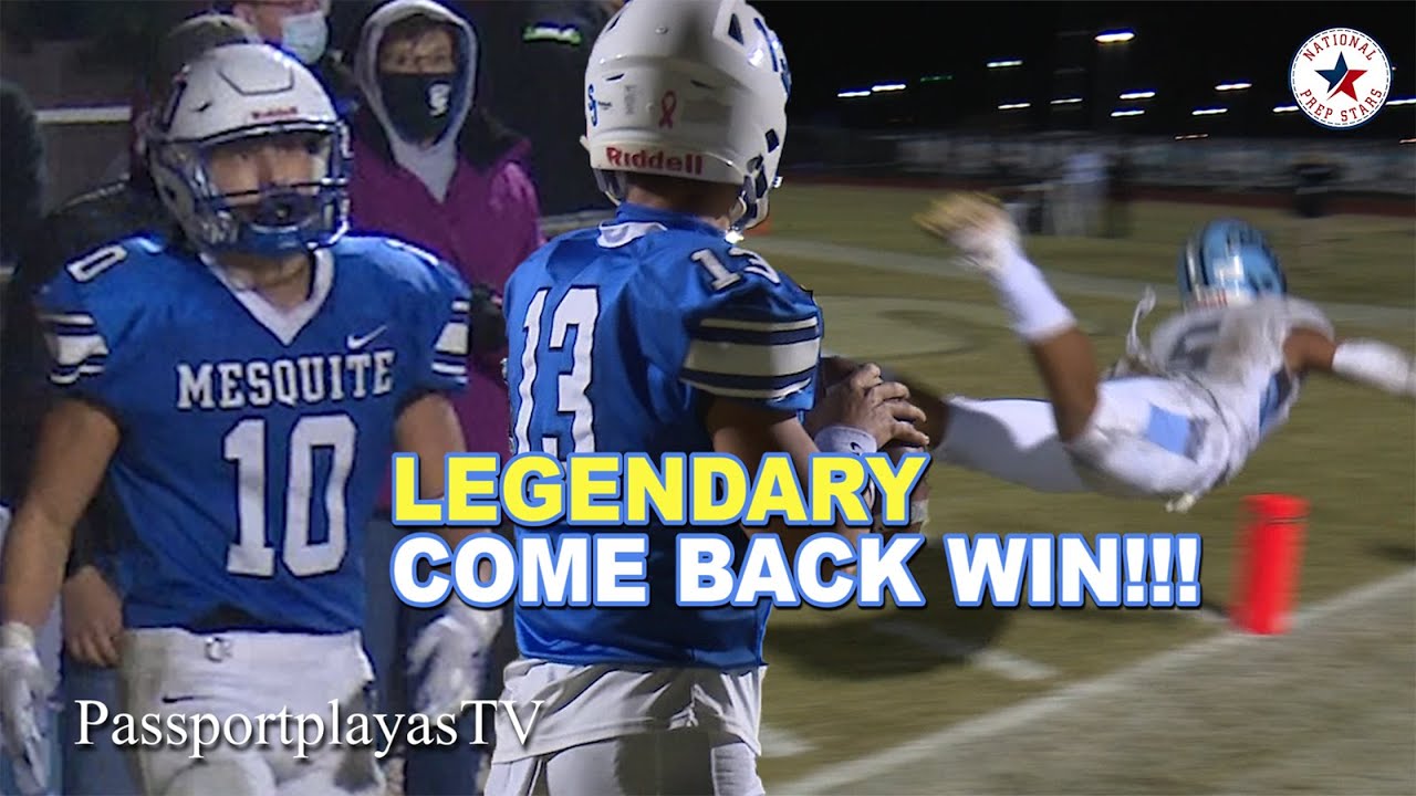 Ty Thompson Final HS game was LEGENDARY!!! #1 QB w/ comeback WIN in ...