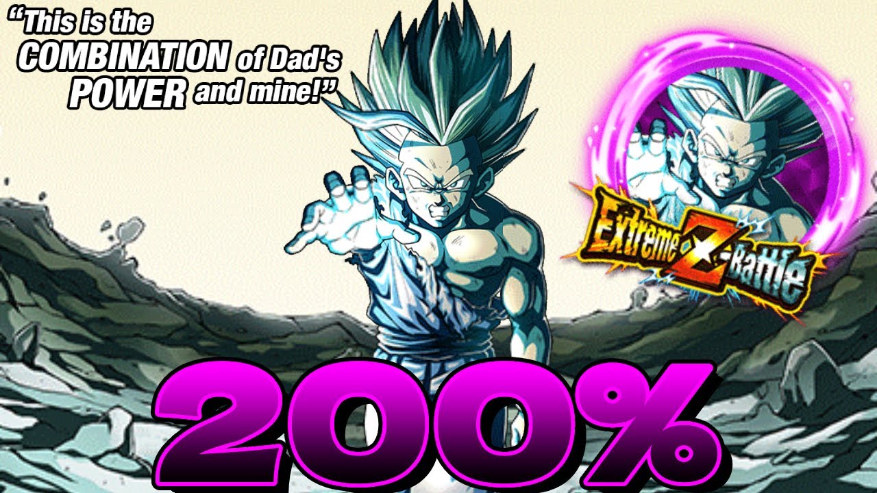 LR INT SSJ2 Gohan Super EZA 200% Leader Skill - YouTube