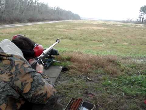 1000 Yard Shot w/ my Palma Rifle, sighting it in prone - YouTube