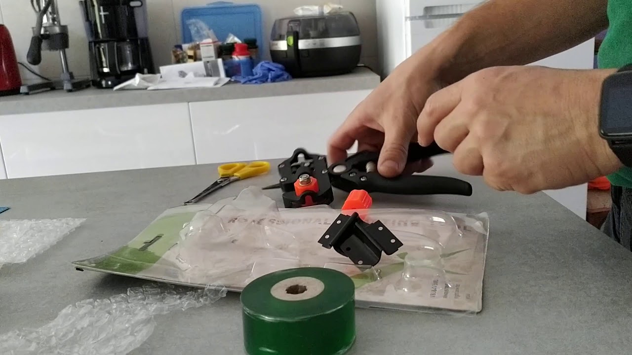 Forbice per innesti - YouTube