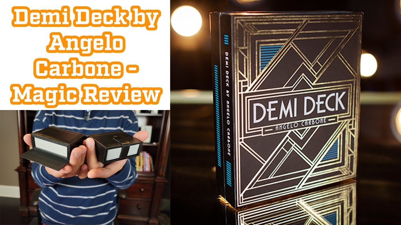 Demi Deck by Angelo Carbone - Magic Review - YouTube