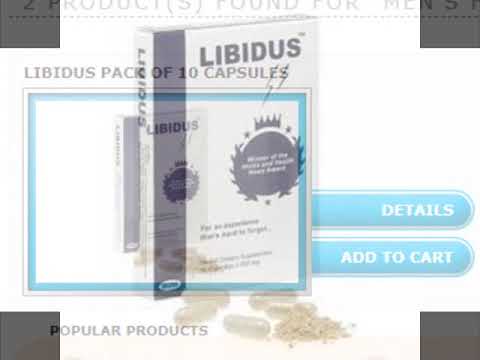 LIBIDUS PACK OF 10 CAPSULES www.gadgetsnstuff.co.uk - YouTube