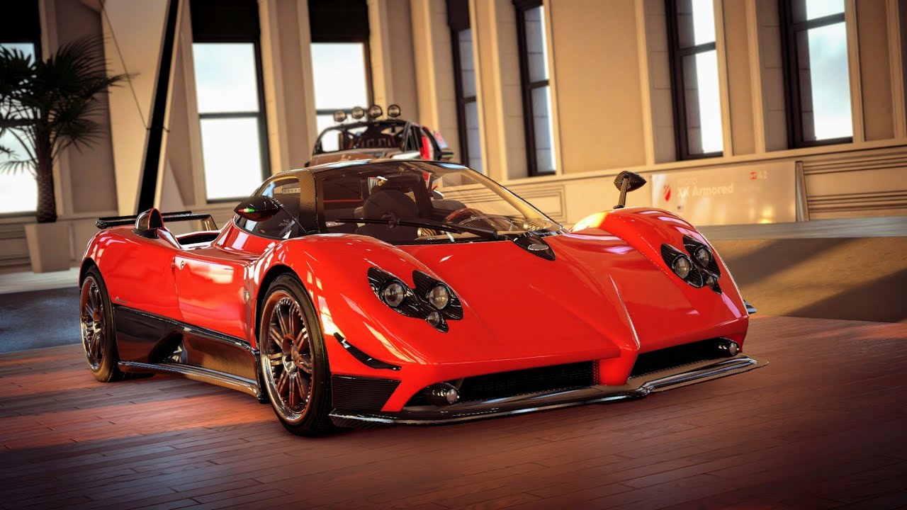 Pagani Zonda F (HC) Customization & Race - YouTube