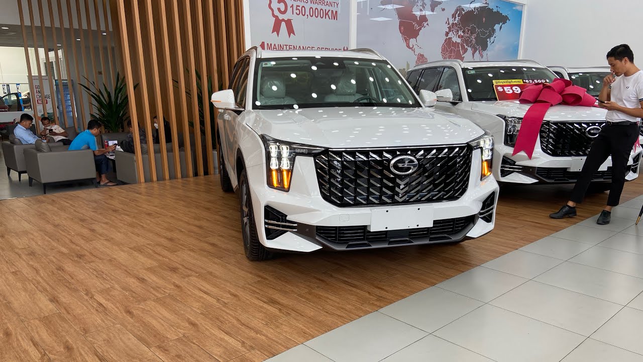 GAC GS8 2023 - 2.0T 4WD White Color - SUV Hybrid - 7 Seats | Interior ...