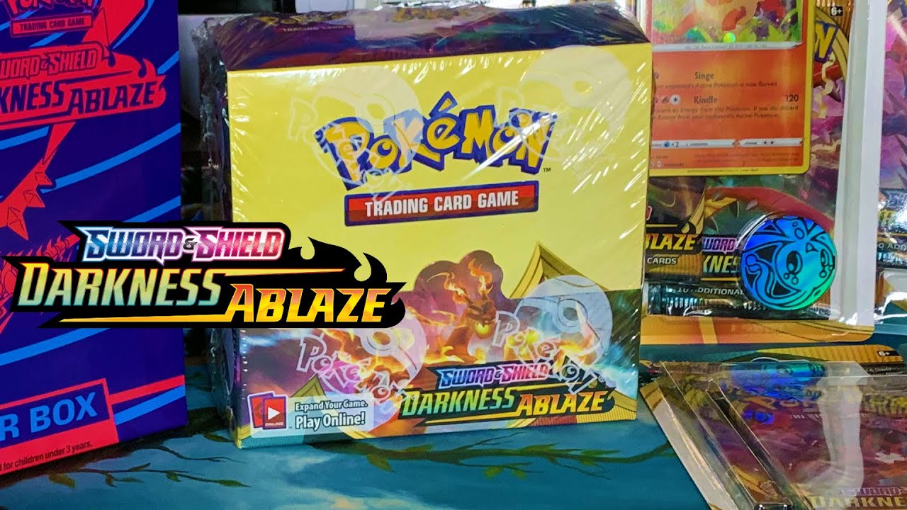 DARKNESS ABLAZE Booster Box Opening - Part 2 - YouTube