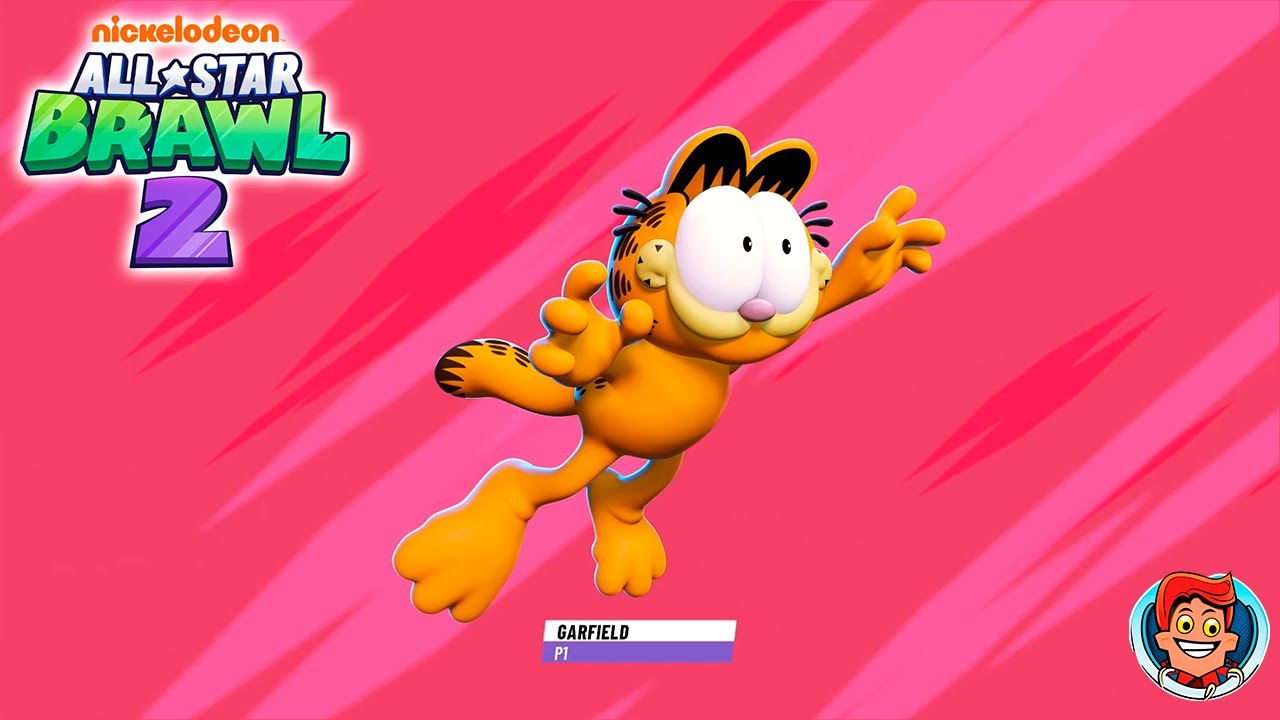 Garfield Gameplay (Arcade Mode) | Nickelodeon All-Star Brawl 2 - YouTube
