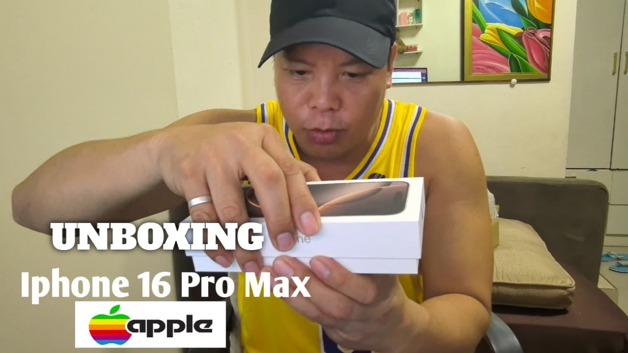 Iphone 16 pro max Unboxing (Filipino) - YouTube
