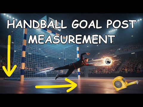 Handball Goal Post Measurement | Handball Goal Post Size - YouTube