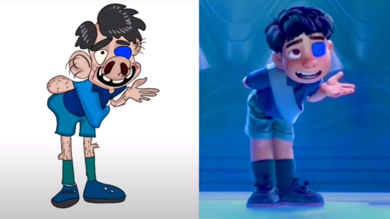Elio trailer drawing meme | Pixar movie elio official trailer funny ...