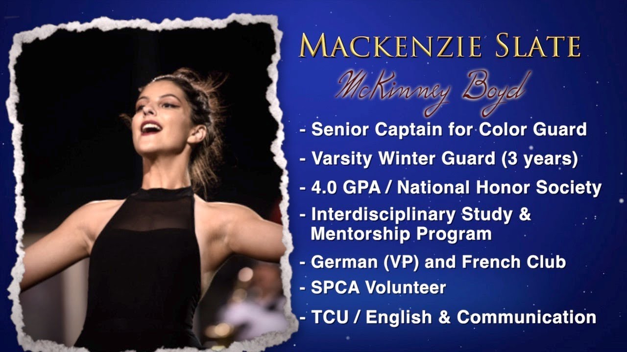 Scholar Artist of the Week - Mackenzie Slate - YouTube
