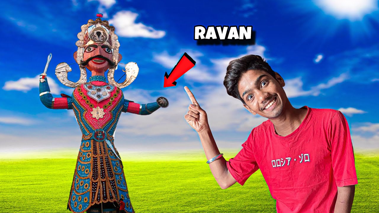 We Made Biggest Ravan - रावण का किया अंत | Celebrating Dussehra - YouTube