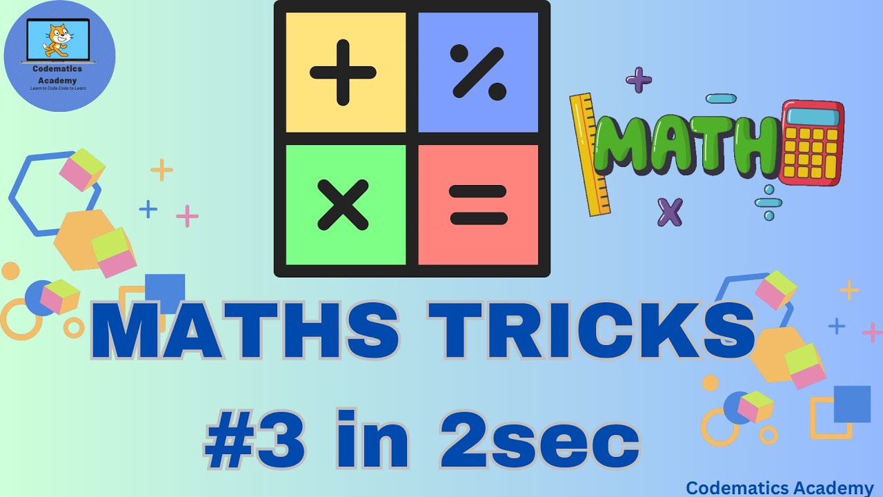 Vedic Maths trick #2|Square of 2digit number|Mental Maths|Math trick in ...