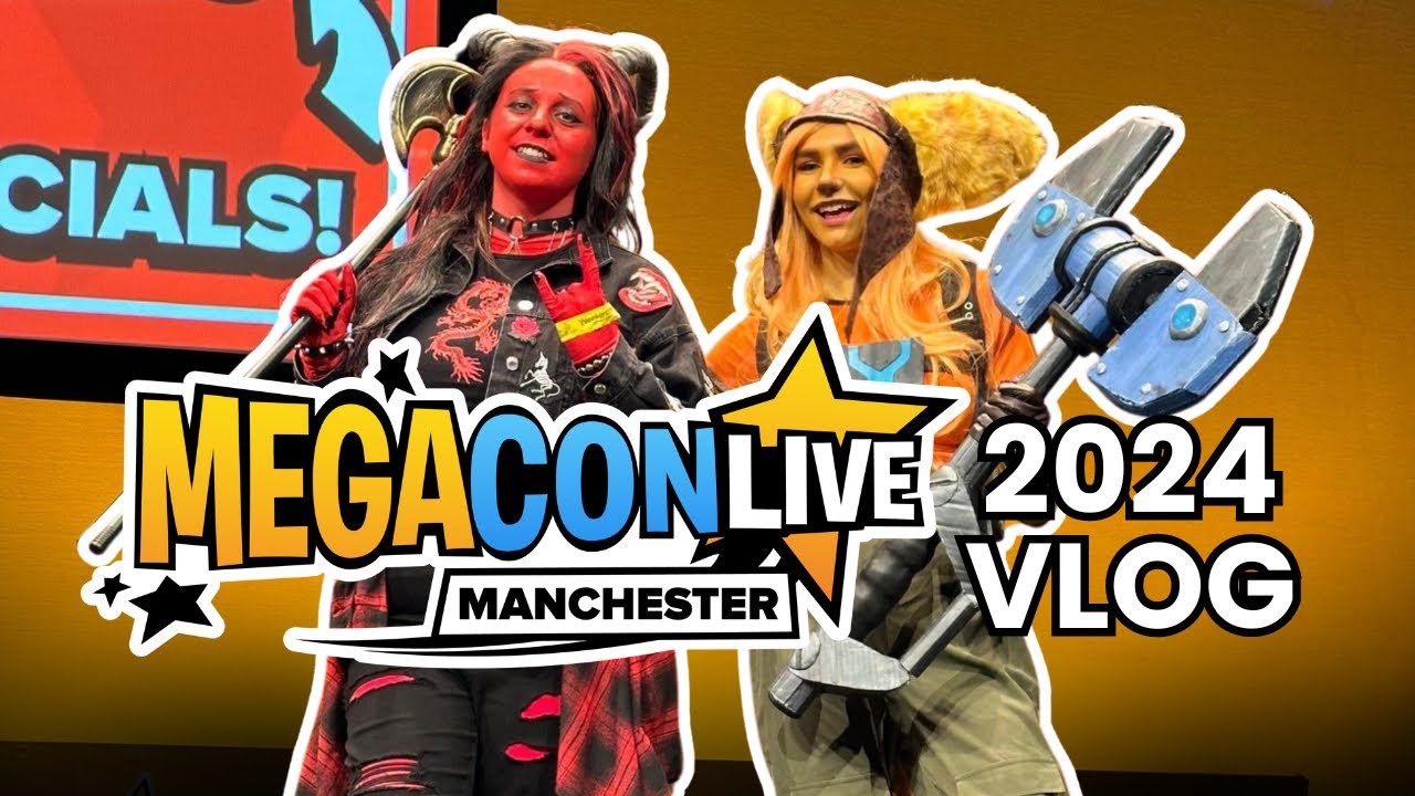 MegaCon Manchester 2024 Vlog | Baldur’s Gate 3 Performance, Ratatouille ...