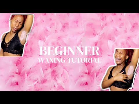 Beginner Waxing Tutorial 🦋 *VERY FUNNY*