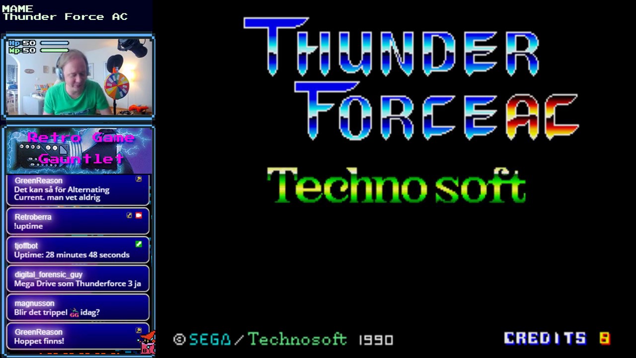 Retro Game Gauntlet [Part: 169 F] - MAME - Thunder Force - YouTube