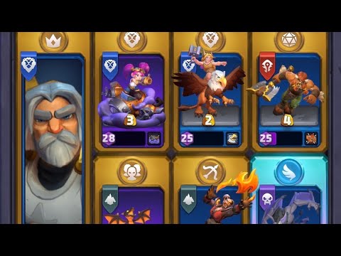 워크 럼블 캠페인 [영웅] 달숲 공략: 브룸랜(얼라이언스) [Hero] Moonglade Brumeran easy guide ...