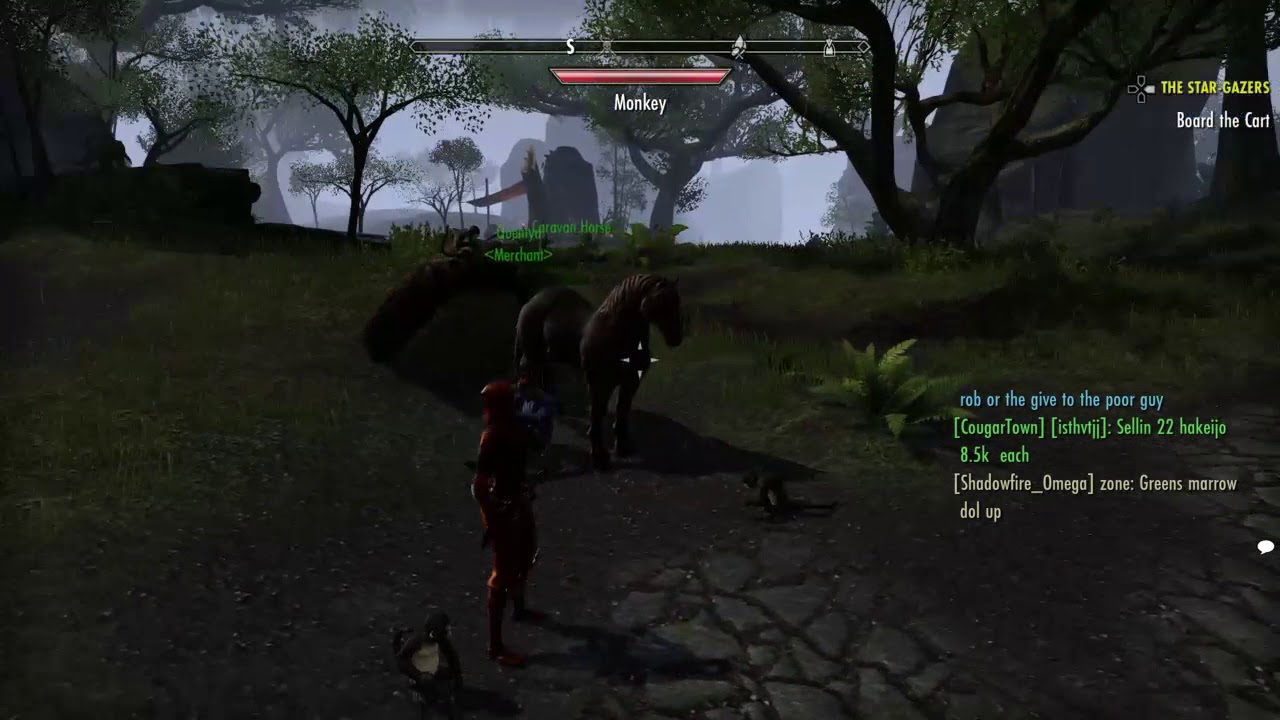 The Elder Scrolls Online: Tamriel Unlimited Greenshade rob merchant ...