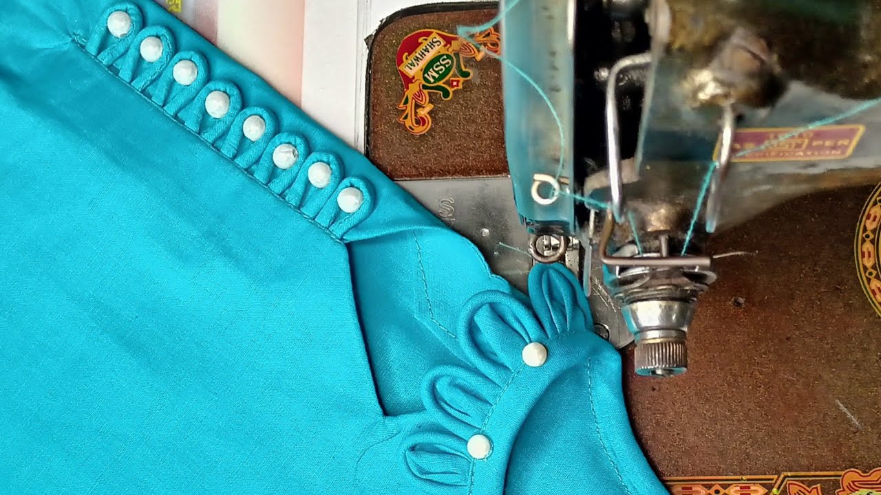 Perfect Combination Dori and Moti neck design - YouTube