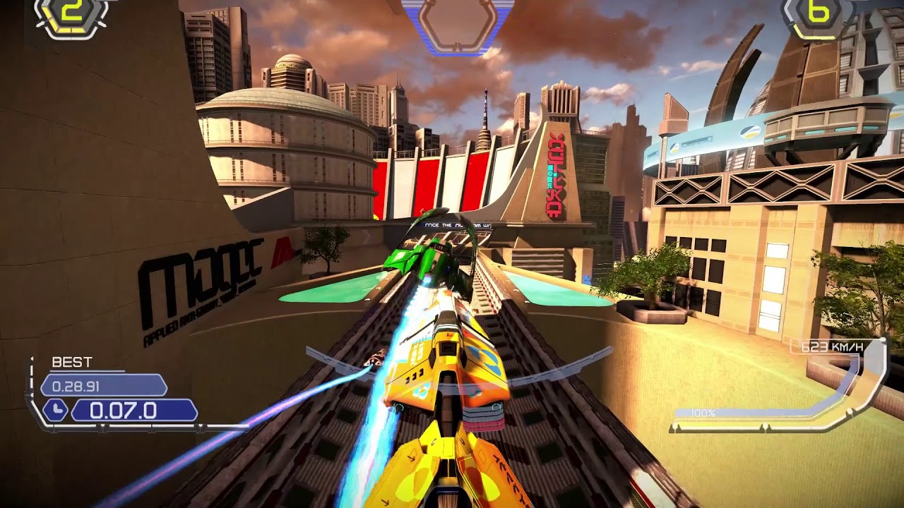 Wipeout Omega Collection - Perfect Meltdown (Harimau) - YouTube
