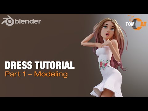 Blender Dress Tutorial - Part1 - Modeling - YouTube