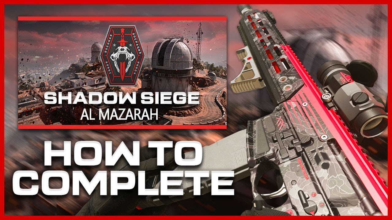 How to Unlock the M13C & Complete the Shadow Siege MW3 Reveal Event ...