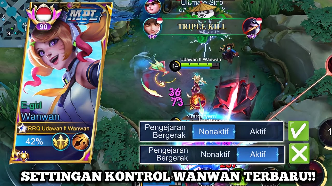 AUTO JAGO WANWAN! CATAT SETTINGAN KONTROL TERBARU WANWAN! SERING DI ...