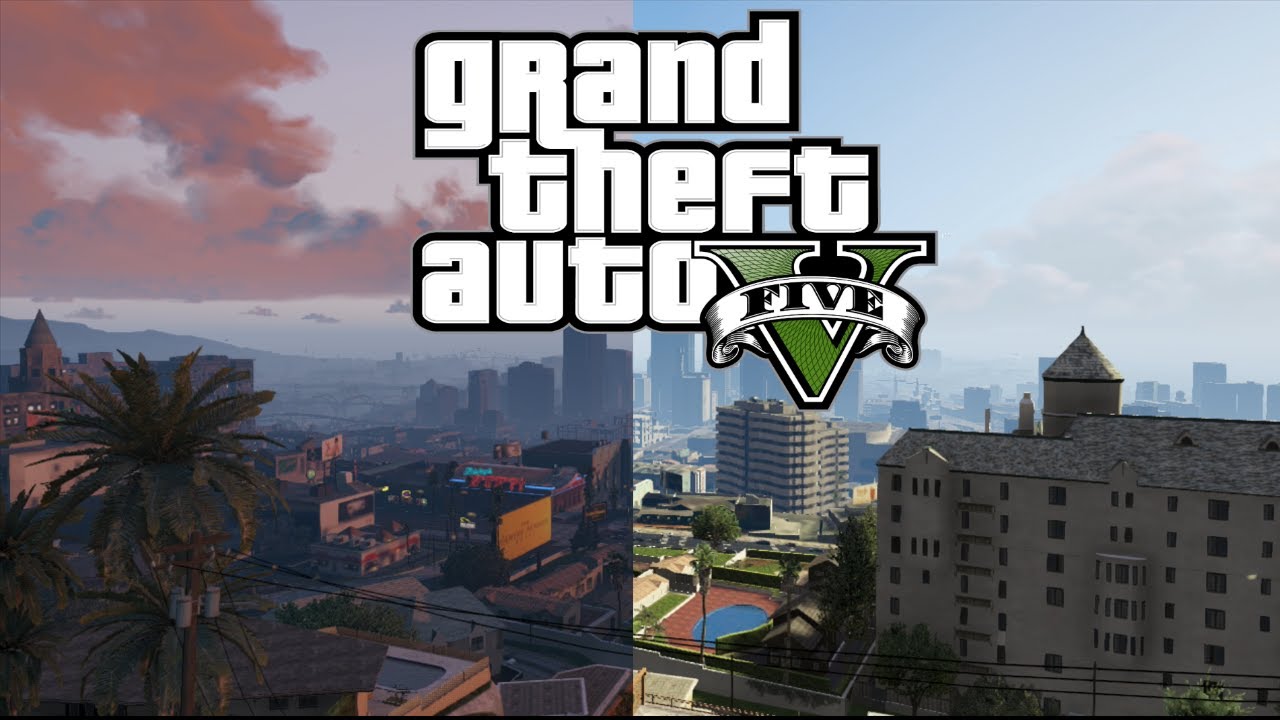 GTA V - Environmental Time-Lapse (10 hours into 2 Minutes) - YouTube