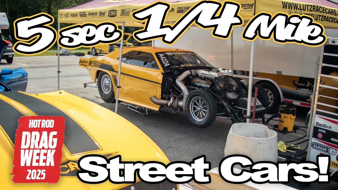 fastest street cars in the world are ready to race! (Hot Rod Drag week ...