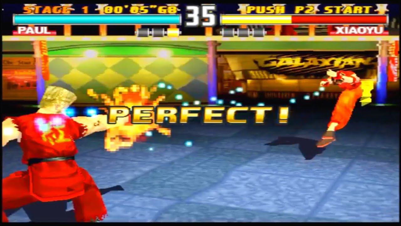 Tekken 3 Paul Black Magic | Tekken 3 Secret Trick - YouTube