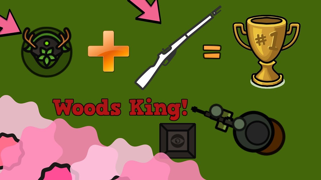 Surviv.io Woods King + Sniper = Tourney Win!! Woods King [DM ...